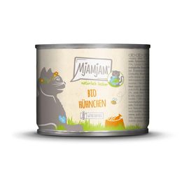 MjAMjAM BIO H&uuml;hnchen Katzen-Nassfutter Monoprotein 6x200g