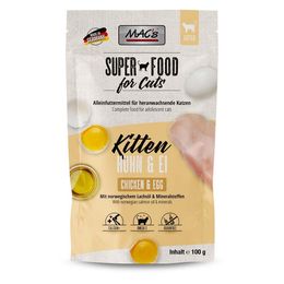 MAC's Cat Kitten Huhn & Ei Katzen-Nassfutter getreidefrei 12x100g