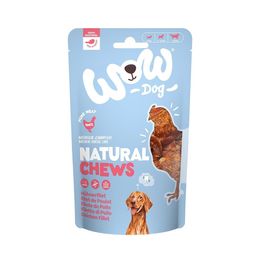 WOW! H&uuml;hnerfilet getrocknet Hundesnacks Single-Protein 250g
