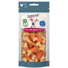 Dokas Calcium-Knochen mit H&uuml;hnerbrust Hundesnacks mit Calcium 75g