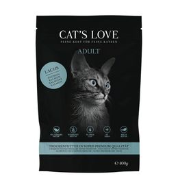 Cat's Love Trocken Adult Lachs Katzen-Trockenfutter getreidefrei 400g