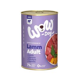 WOW! Dog Lamm Adult Hunde-Nassfutter ohne Farbstoffe 6x400g