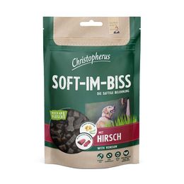 CHRISTOPHERUS Snacks Soft-Im-Biss Mit Hirsch Hundesnacks getreidefrei 125g