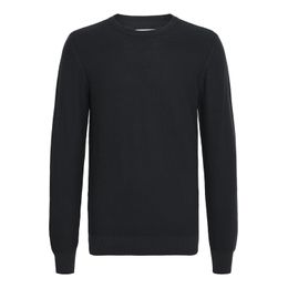 Strickfleece-Pullover Blend "Strickpullover BHGoar", Herren, Gr. M, schwarz, Obermaterial: 100% Baumwolle CO., Pullover
