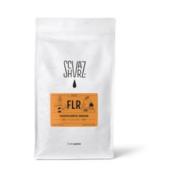 Schvarz - FLR Espresso - 1 kg Ganze Bohne - Intensit&auml;t: 6/6