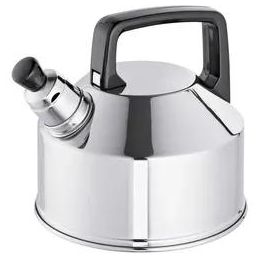 Schulte Ufer Wasserkessel SCHULTE-UFER "Klassik", silber (silberfarben), &Oslash;:18cm, T&ouml;pfe, Induktion