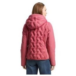 Steppjacke Tom Tailor, Damen, Gr. L, cozy pink, Steppware, Obermaterial: 100% Polyester. Futter: 100% Polyester, unifarben, regular fit normal, elastischer Bund, Jacken Steppjacke, mit Kapuze