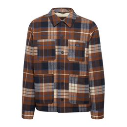 Kurzjacke Blend "Kurzjacke BHOuterwear", Herren, Gr. XXL, blau (marineblaus), Obermaterial: 100% Polyester PES., Jacken Kurzjacke