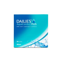 Dailies AquaComfort Plus (90er Packung) | Tageslinsen | Sph&auml;rische Linsen | Kontaktlinsen