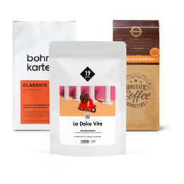 Tchibo - Espresso Probierpaket "Italian Moment Piccolo" - 3x 250 g Ganze Bohne
