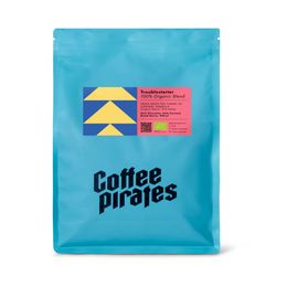 Coffee Pirates - Troublestarter Bio Espresso - 1 kg Ganze Bohne - Intensit&auml;t: 5/6