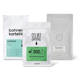 Tchibo - Filterkaffee Probierset "Dreierpack schokoladig" - 3x 250 g Ganze Bohne