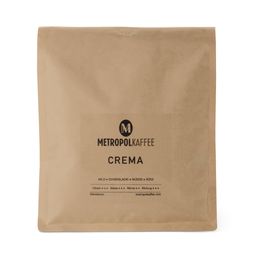 Metropol Kaffee - Crema - 1 kg Ganze Bohne - Intensit&auml;t: 3/6
