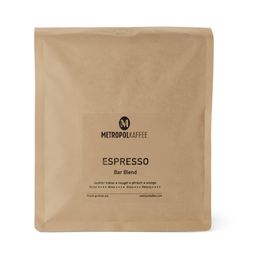Metropol Kaffee - Espresso - 1 kg Ganze Bohne - Intensit&auml;t: 4/6