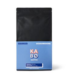Kabo - Schaumkrone Caff&egrave; Crema - 1 kg Ganze Bohne - Intensit&auml;t: 4/6