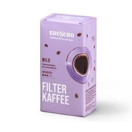 EDUSCHO Filterkaffee Mild - 12 x 500 g Gemahlen - Intensit&auml;t: 3/5