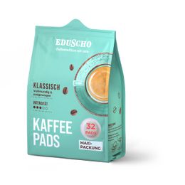 EDUSCHO Kaffeepads Klassisch - 12 x 32 Pads - Intensit&auml;t: 3/5