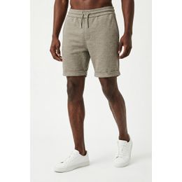 Only & Sons Sweatshorts ONLY & SONS "ONSNEWKODYL REG S SHORTS BP", Herren, Gr. L, N-Gr, vintage khaki pattern:melange, Sweatware, Obermaterial: 62% Polyester, 33% Viskose, 5% Elasthan, unifarben, regular fit ca. Mitte Oberschenkel, Hosen Sweatshorts, Materialmix, normal geschnitten