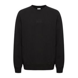 !Solid Rundhalspullover SOLID "Rundhalspullover SDMoris", Herren, Gr. L, schwarz (true schwarz), Obermaterial: 100% Baumwolle CO., Pullover Rundhalspullover
