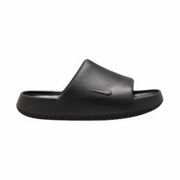 Badesandale Nike Sportswear "CALM SLIDE 2.0", Herren, Gr. 40, schwarz, schwarz, schwarz, Synthetik, Schuhe, Badelatschen