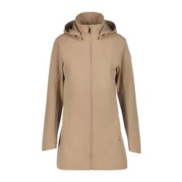 Outdoorjacke Luhta "Luhta Softshell jacke Erkkola", Damen, Gr. 36, sand, Stoff, 97% Polyester, 3% Elasthan, normal, Jacken Outdoorjacke