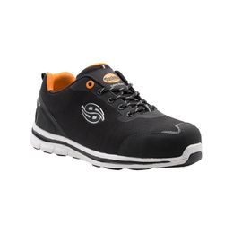 Sicherheitsschuh Dockers by Gerli "Galantis S1P" Gr. 41, schwarz (schwarz, wei&szlig;), 41, Obermaterial: 100% Nylon NY., Schuhe