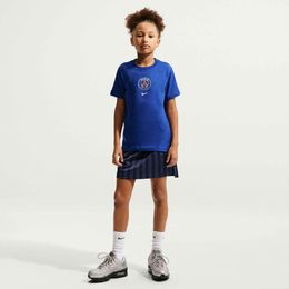 T-Shirt Nike "PSG U NK CREST TEE", Jungen, Gr. L, old royal, Obermaterial: 100% Baumwolle, normal, Rundhals, Shirts T-Shirt, f&uuml;r Jugendliche, sportlicher Stil, f&uuml;r Fu&szlig;ball und Freizeit
