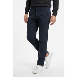 Jack & Jones Chinos JACK & JONES "JPSTOLLIE DYLAN CHINO", Herren, Gr. 28, L&auml;nge 32, schwarz navy, Web, Obermaterial: 98% Baumwolle, 2% Elasthan, unifarben, regular fit lang, Hosen, Baumwollmischung, regular fit