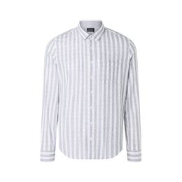 Langarmhemd Maerz Muenchen "Maerz Muenchen 745101 Langarmhemd Herren Bekleidung", Herren, Gr. 37/38, EURO-Gr&ouml;&szlig;en, blau, 100% Baumwolle, Hemden