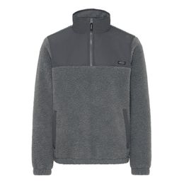 Pl&uuml;schjacke Blend "Pl&uuml;schjacke BHTortex", Herren, Gr. L, grau (iron gate), Obermaterial: 100% Polyester PES., Jacken