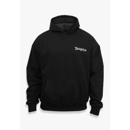 Kapuzensweatshirt DROPSIZE "Dropsize Herren Dropsize Heavy Oversize Money On My Mind Hoodie", Herren, Gr. L, schwarz, 70% Baumwolle, 30% Polyester, bedruckt, Sweatshirts