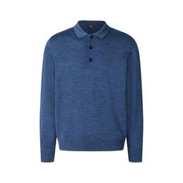Strickpullover Maerz Muenchen "Maerz Muenchen 490700 Strickpullover Herren Bekleidung", Herren, Gr. 48, blau, 100% Wolle, Pullover Strickpullover