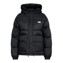 Winterjacke oxmo "Winterjacke OXJoyce", Damen, Gr. L, schwarz, Obermaterial: 100% Polyamid PA., Jacken Winterjacke
