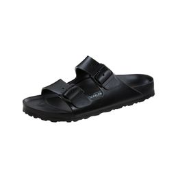 Sandale Birkenstock "Arizona", Herren, Gr. 41, schwarz, Obermaterial: 100% Sonstiges Material (Ananasfaser) AM_PF ., Schuhe Sandale