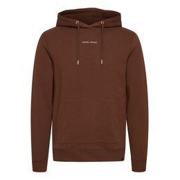 Kapuzenpullover Casual Friday "Kapuzenpullover CFSinius", Herren, Gr. XL, braun (potting soil), Obermaterial: 100% Baumwolle CO., Pullover Kapuzenpullover