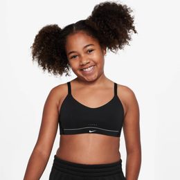 Sport-BH Nike "G NK ALATE BRA", M&auml;dchen, Gr. XL, N-Gr, wei&szlig;, neutral, Obermaterial: 74% Polyester, 26% Elasthan, BHs Sport-BH, f&uuml;r Kinder und Jugendliche, sportlicher Stil, bequeme Passform