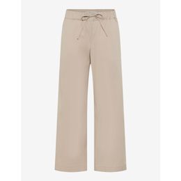 Brax Damen Culotte Style MAINE S SOFT GREIGE, hellbeige, Gr. 32