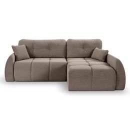 Ecksofa Sancho Long Beigebraun