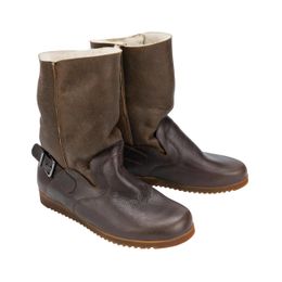 Arche Soft-Bikerboots, 41 - Vintage Braun, aus Leder