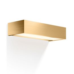 Decor Walther Box 25 N LED Wandleuchte Gold matt 2700K