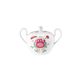 Seltmann Weiden Zuckerdose mit Griffen Amina Ostfriesenrose 230 ml