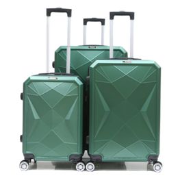 Reisekoffer ABS-03 Koffer 3-teilig Hartschale Trolley Set Kofferset Ha