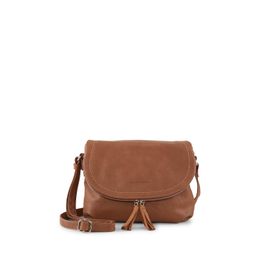 Tom Tailor Damen TTLARI Umh&auml;ngetasche mit Quasten-Detail, braun, Uni, Gr. ONESIZE