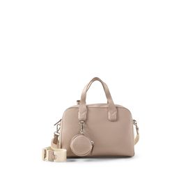 Tom Tailor Damen TTRIMA Bowlingtasche, grau, Uni, Gr. ONESIZE