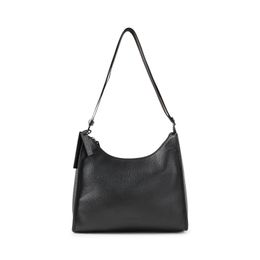 Tom Tailor Damen TTSOLENE M Beuteltasche mit abnehmbarem Anh&auml;nger, schwarz, Uni, Gr. ONESIZE