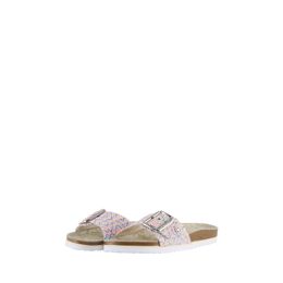 Tom Tailor Damen Flache Sandalen mit Flechtmuster, rosa, Gemustert, Gr. 37