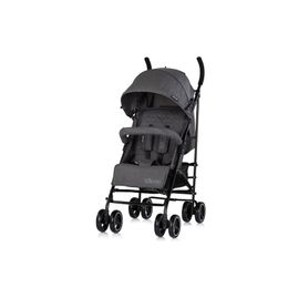 Chipolino Kinderwagen Milano Buggy bis 22 kg, R&uuml;ckenlehne verstellbar, faltbar grau dunkelgrau