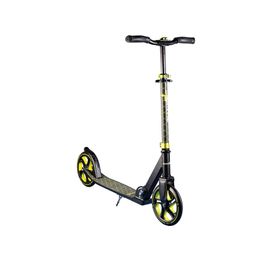 Muuwmi Aluminium Scooter Pro &ndash; Tretroller, 215 mm, ABEC 7, Kinder und Erwachsene, GS-gepr&uuml;ft, h&ouml;henverstellbar, new lime