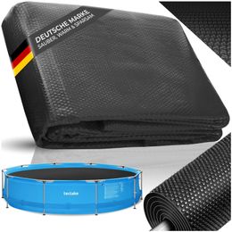 TecTake&reg; Pool-Solarfolie, rund und selbstschwimmend, St&auml;rke 110 &micro;m, Durchmesser 549 cm