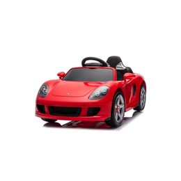 Chipolino Kinderelektroauto Porsche Carrera GT Fernbedienung Bluetooth 2 Motoren rot